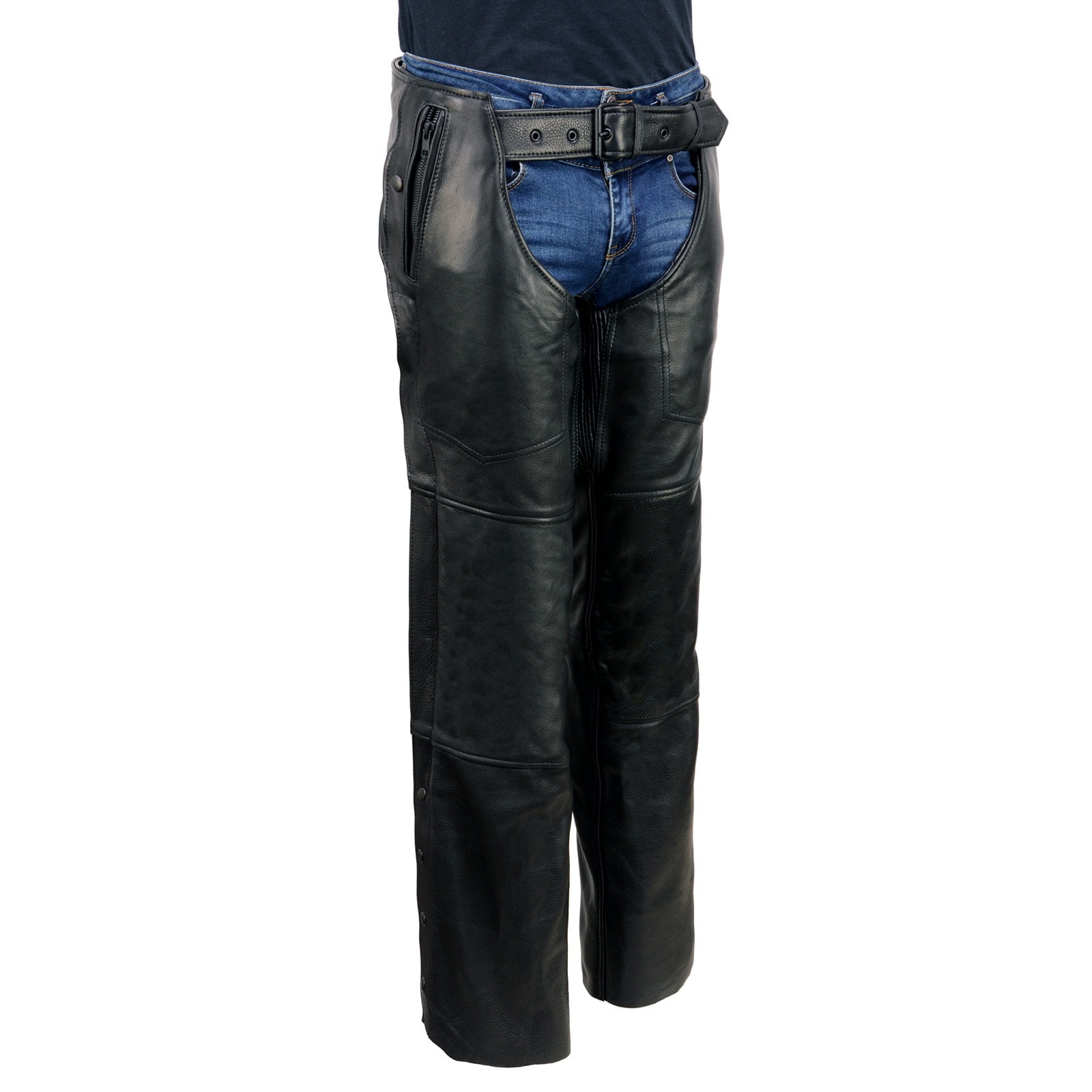 USA Made Biker Chaps Milwaukee Leather USA Made Premium - Full Grain ...