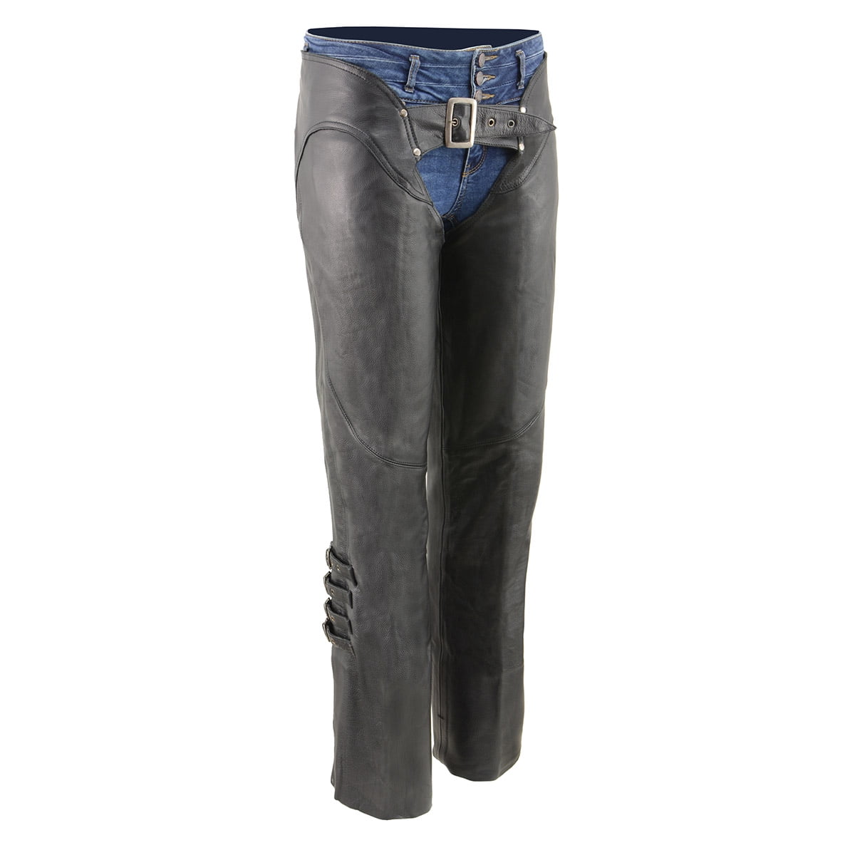 Milwaukee Leather Premium Leather Motorcycle Riding Chaps for Women ...