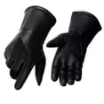 Milwaukee Leather Women's Leather Motorcycle Gauntlet Hand Gloves Large ...