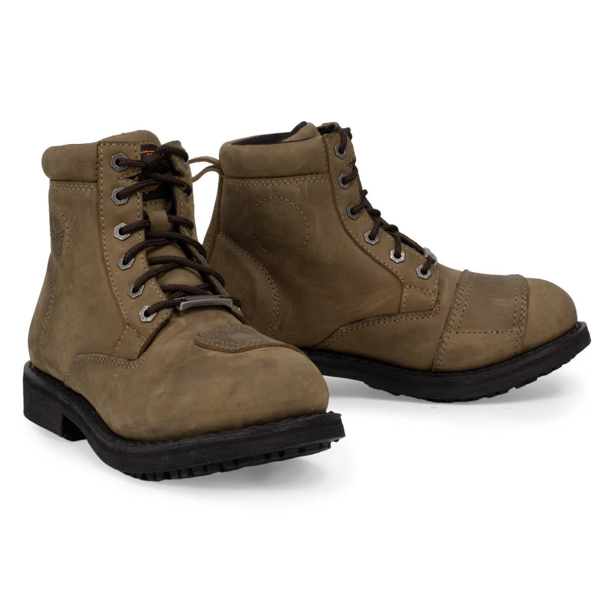 Milwaukee Leather Women's Premium Leather Lace-Up Motorcycle Rider ...