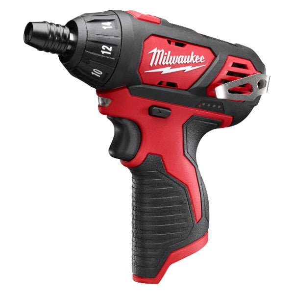 Milwaukee M12 1/4" 12V Cordless Hex Screwdriver 2401-20 (Bare Tool ...