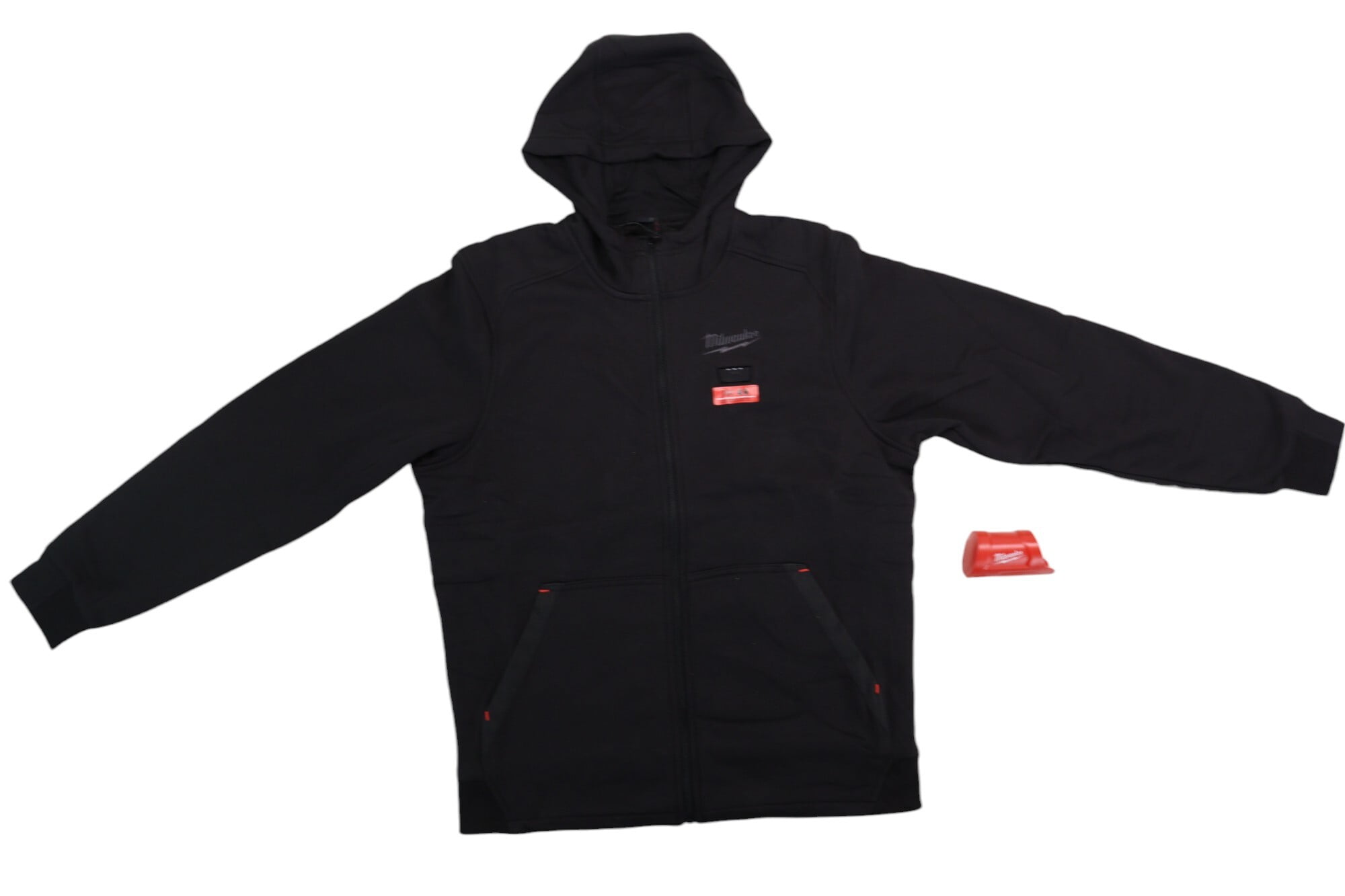 Milwaukee M12 12-Volt Black Small Heated Hoodie(Jacket and Battery ...