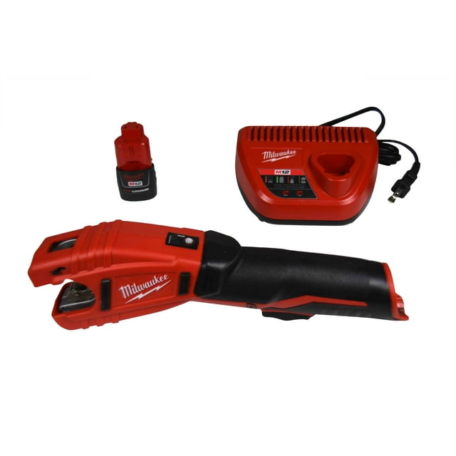 Milwaukee M12 12V Cordless Copper Tubing Cutter Kit 2471-21 with 1.5Ah ...