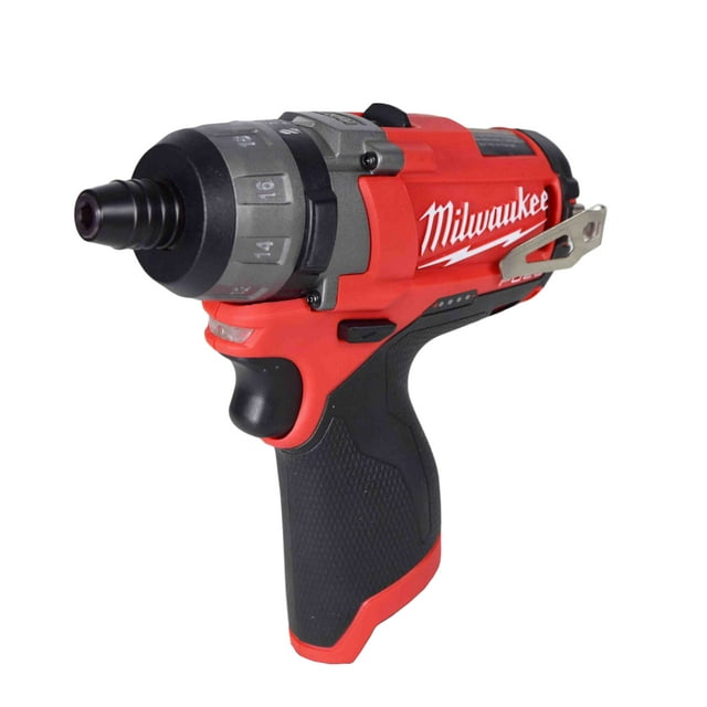 Milwaukee M12 12V Fuel 1/4" Hex 2-Speed Screwdriver Cordless Lithium-Ion 2402-20 - Walmart.com