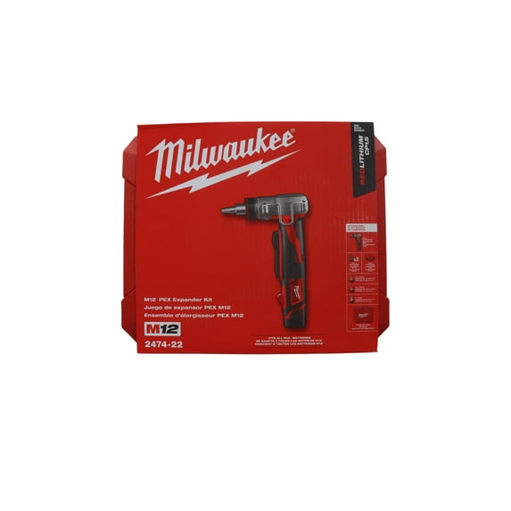 Milwaukee M12 Cordless PEX Expander Kit – 12V Lithium-Ion Auto-Rotating ...