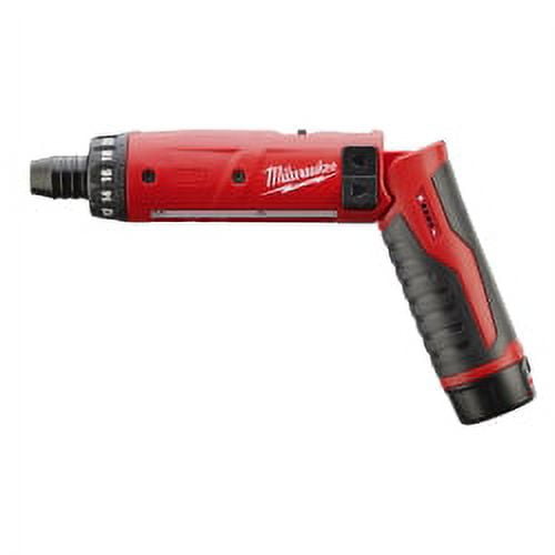 Milwaukee M4 1/4" Hex Screwdriver Kit (1 Bat) - Walmart.com