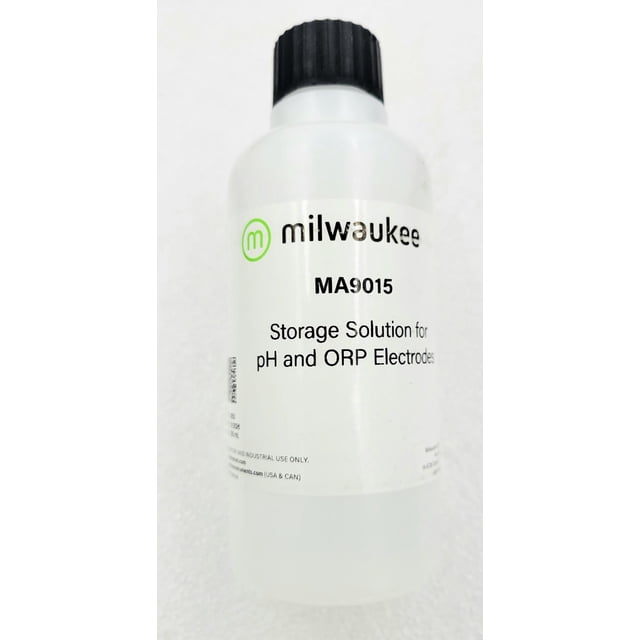 Milwaukee MA9015 Storage Solution for pH / ORP Electrodes - Walmart ...