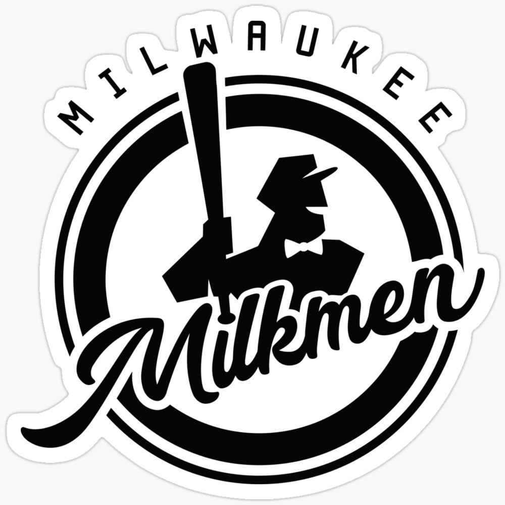 Milwaukee Milkmen Sticker Phone Decal Water Bottle Stickers Car Decals ...