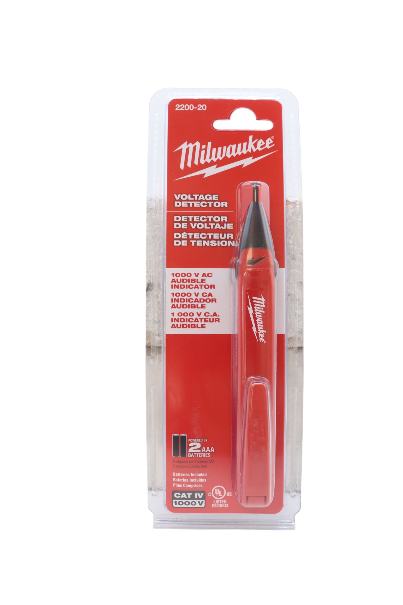 Milwaukee Non-Contact Voltage Detector, 6-Inch Electric Tester for 50 ...