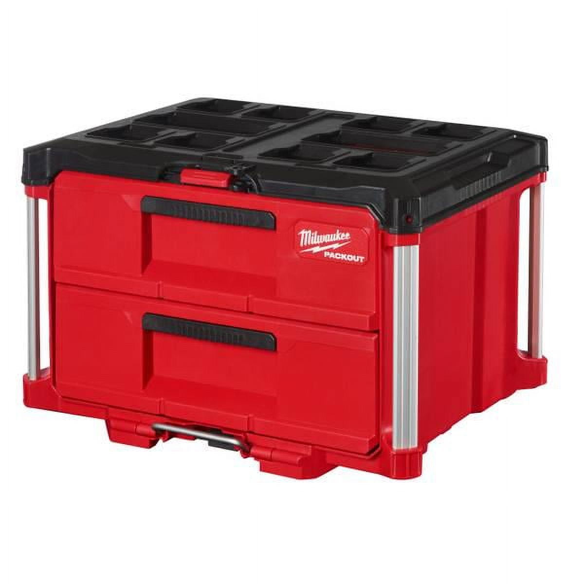 Milwaukee PACKOUT 2-Drawer Tool Box - Walmart.com