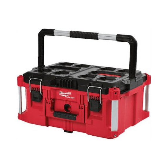 Milwaukee PACKOUT 22 in. Large Tool Box - Durable Jobsite Storage Carry ...