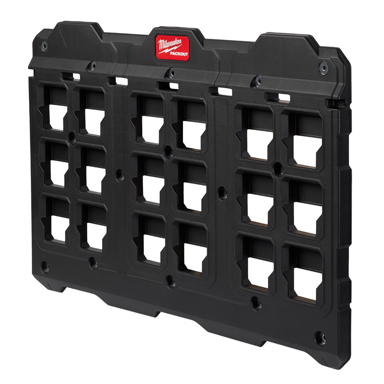 Milwaukee PACKOUT Large Wall Plate Tool Boxes & Organizers Metal, Black ...