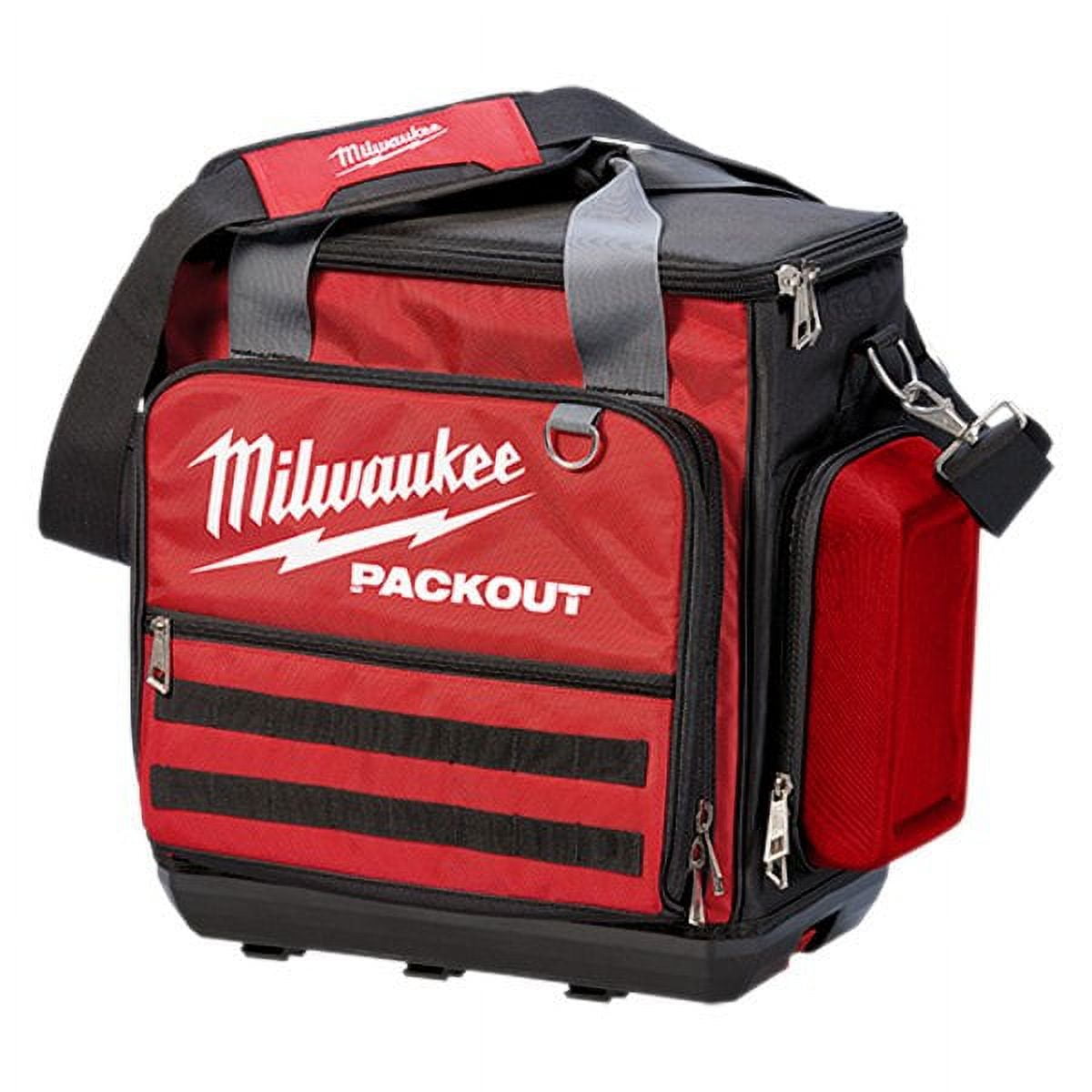 Milwaukee PACKOUT Tech Bag, 58-Pocket Tool Storage & Accessories ...