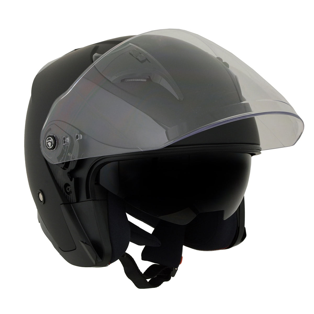 Milwaukee Performance 'Shifty' Open Face Helmet, Matte Black, Dual ...