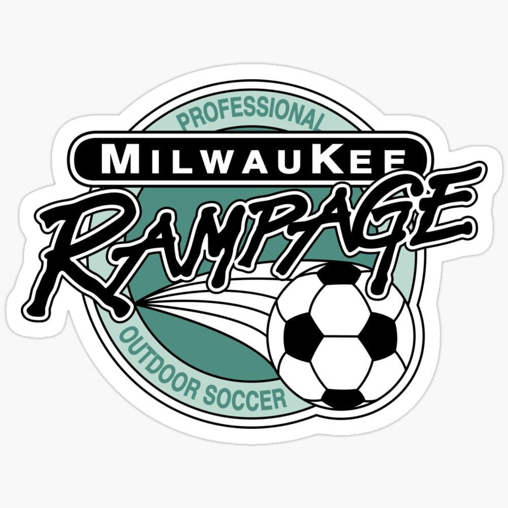 Milwaukee Rampage Sticker Phone Decal Water Bottle Stickers Car Decals ...