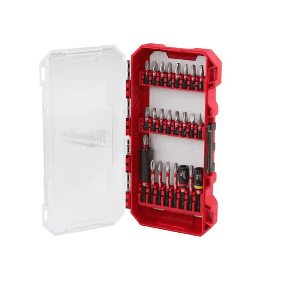 Milwaukee SHOCKWAVE Impact Duty Screw Driver Bit Set, Alloy Steel, 25 ...