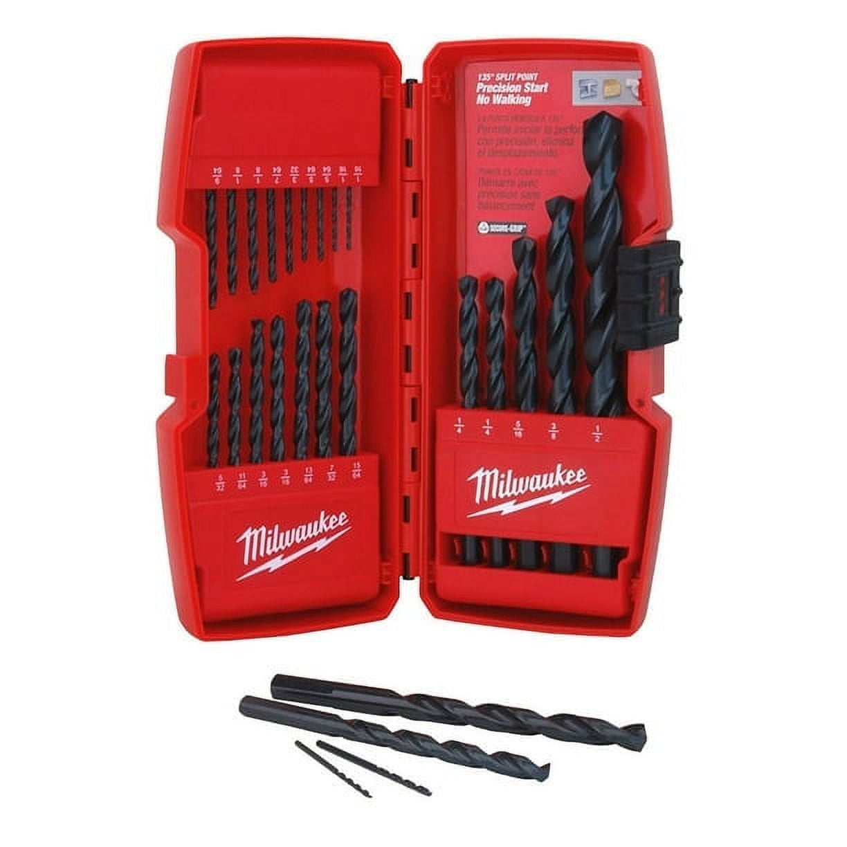 Milwaukee Thunderbolt Black Oxide Drill Bit Set, 21 Piece - Walmart.com