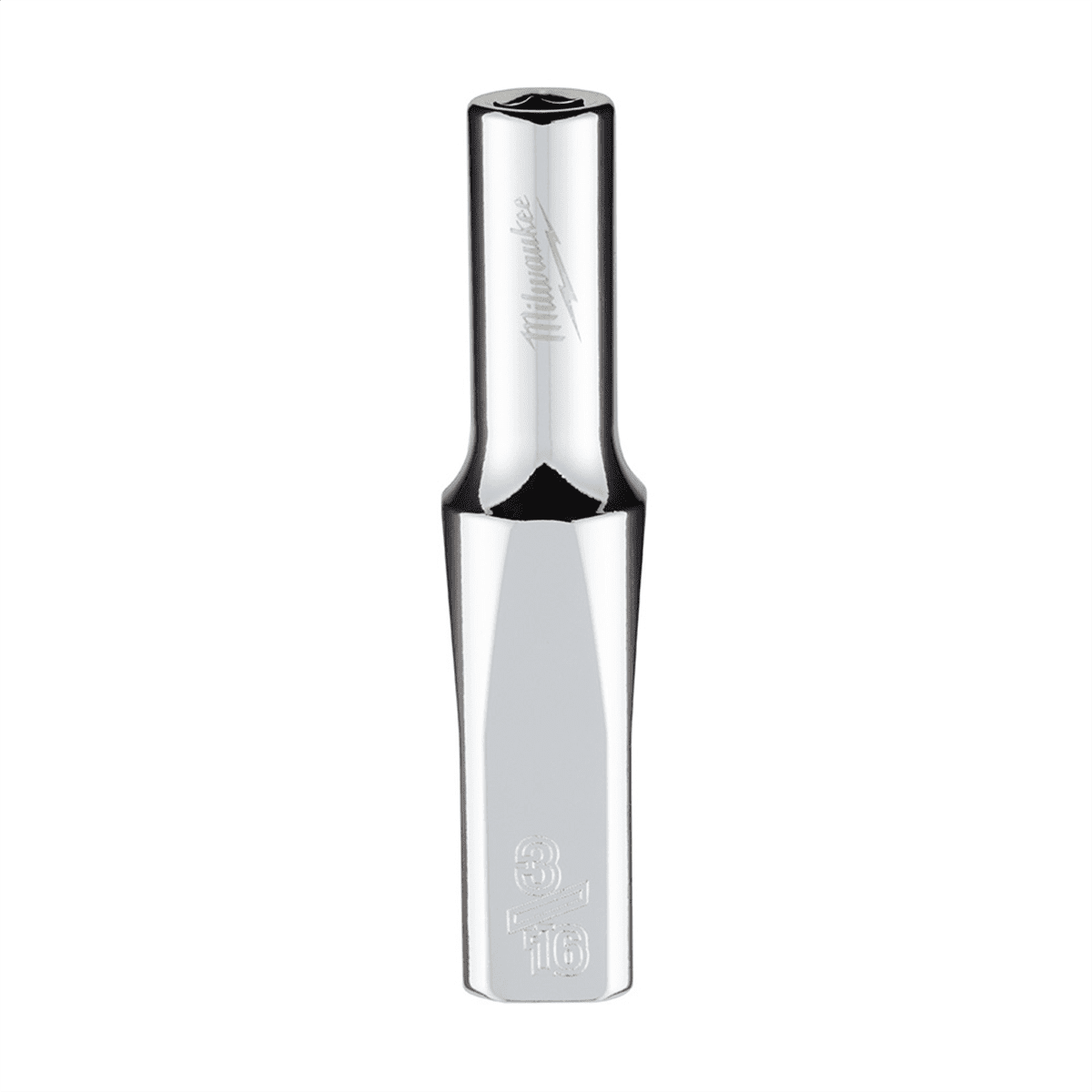 Milwaukee Tool 1/4" Drive 3/16" SAE 6-Point Deep Socket with FOUR FLAT ...
