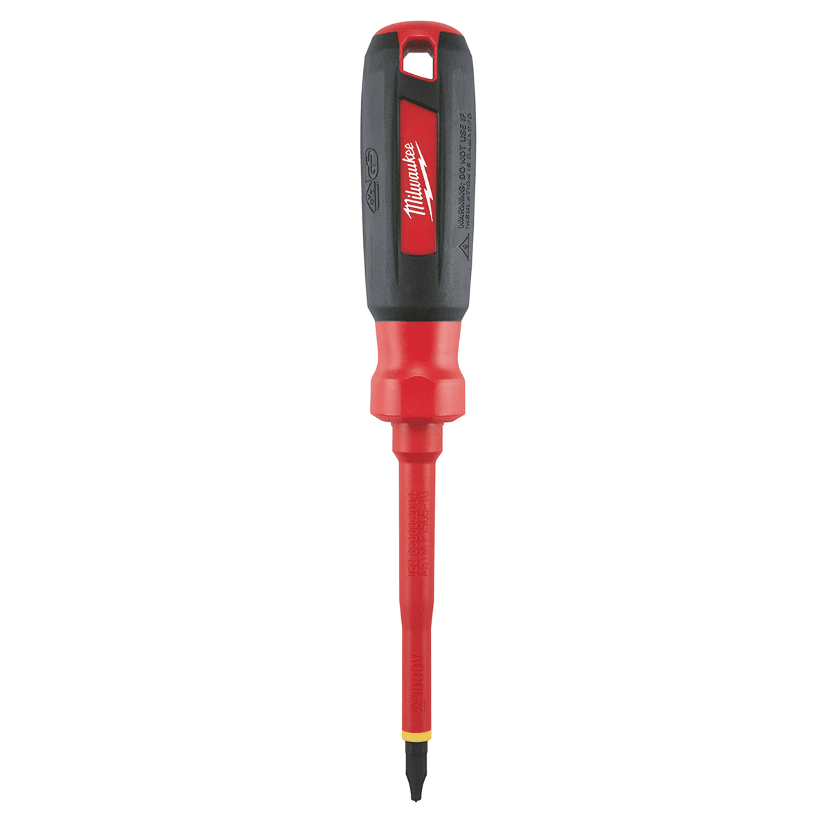 Milwaukee Tool #1 ECX - 4" 1000V Insulated Screwdriver - Walmart.com