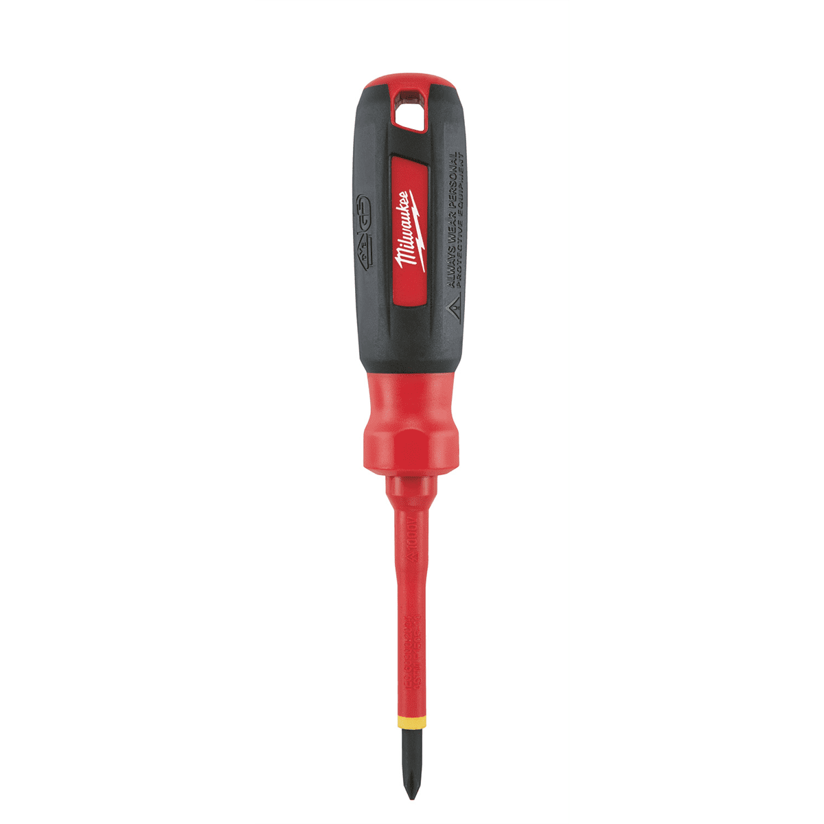 Milwaukee Tool #1 Phillips - 3" 1000V Insulated Screwdriver - Walmart.com