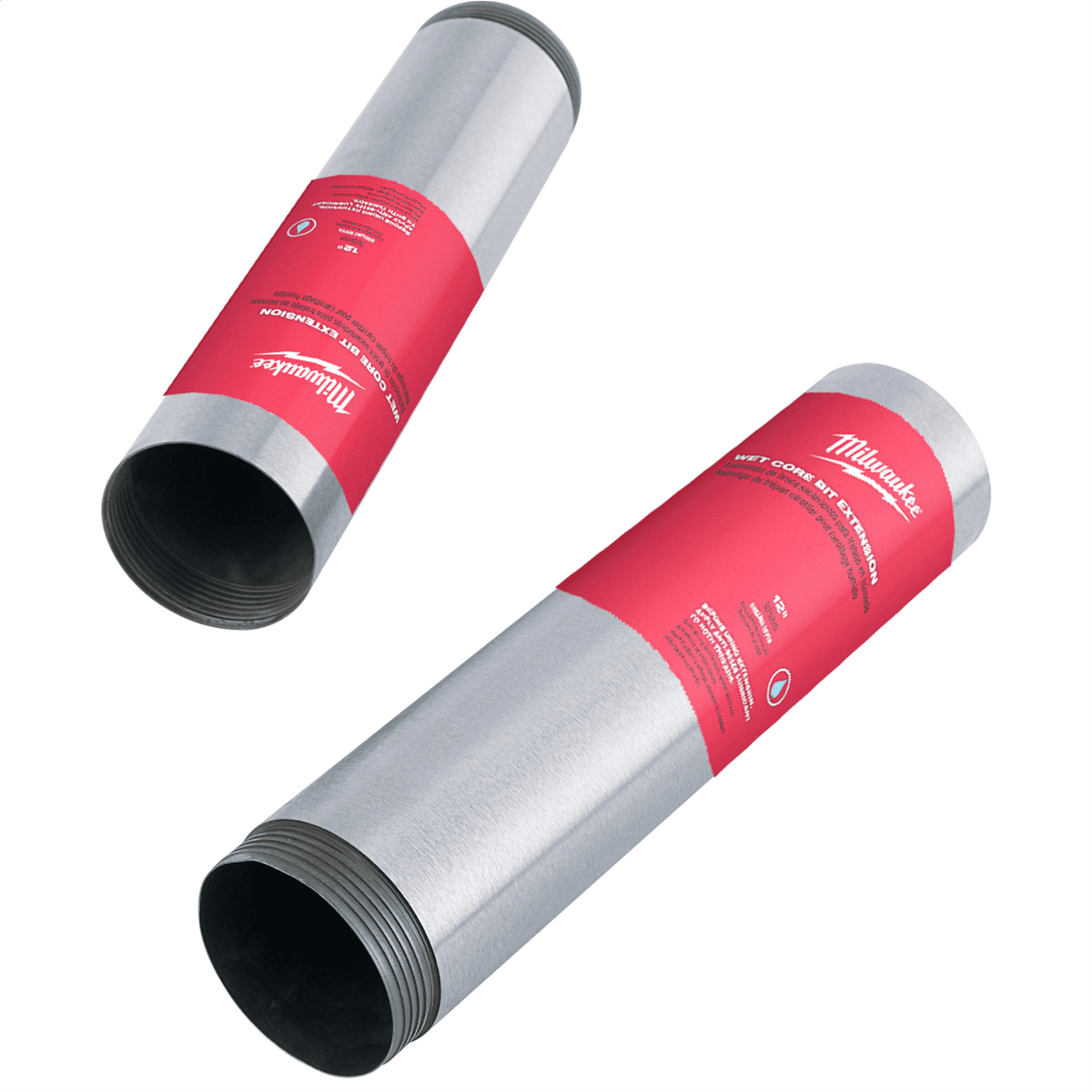 Milwaukee Tool 1" x 12" Diamond Premium Wet Core Bit Extension ...