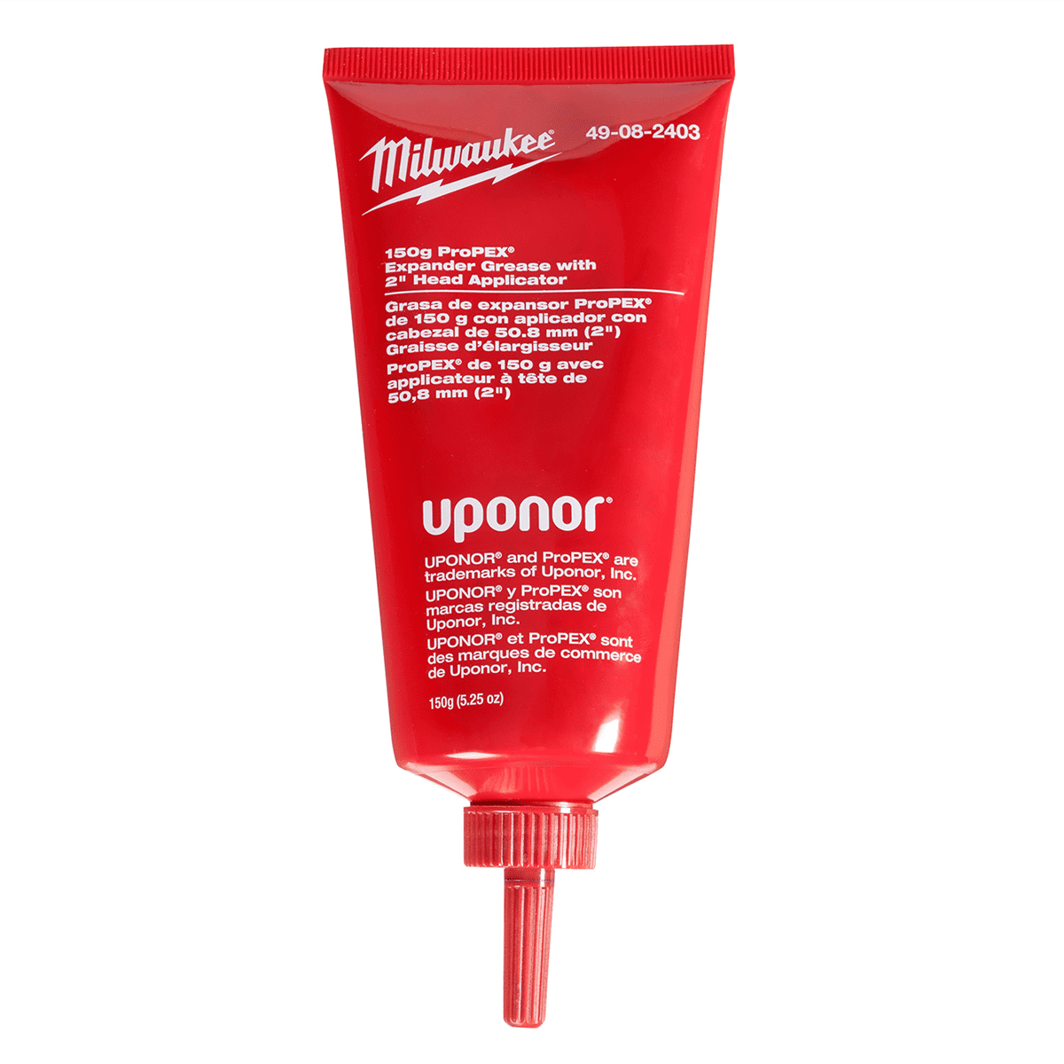 Milwaukee Tool 150g ProPEX® Expander Grease with 2” Head Applicator ...