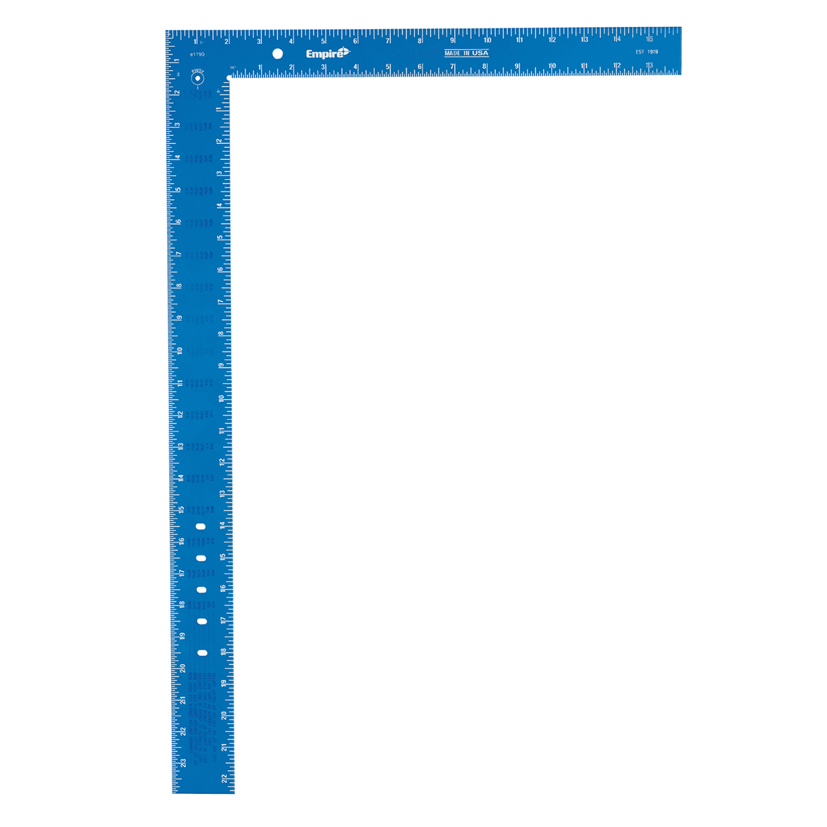 Empire Pro 16x24 Framing Square, Aluminum Carpenter's Woodworking Tool ...