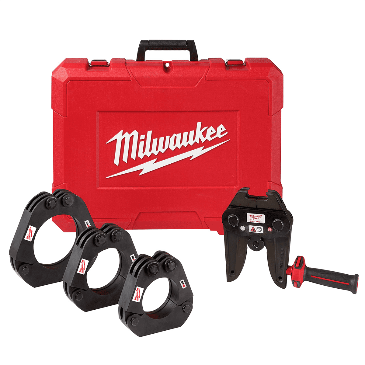 Milwaukee IPS XL Ring Kit for M18 Force Logic Press Tool, 2-1/2 in. - 4 ...