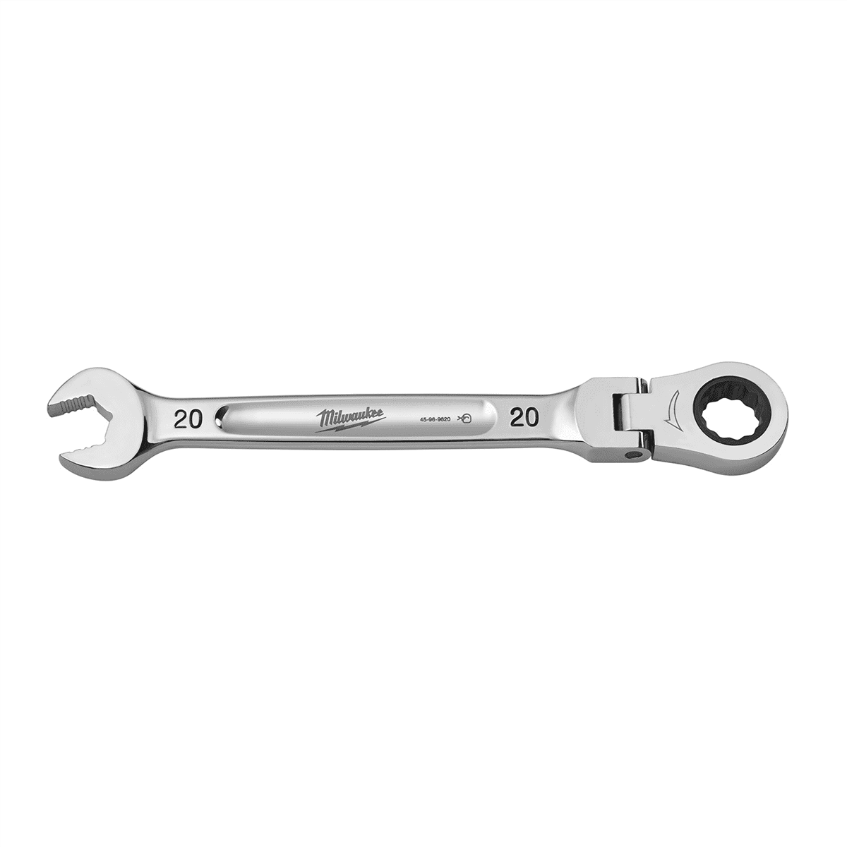 Milwaukee Tool 20mm Flex Head Ratcheting Combination Wrench - Walmart.com