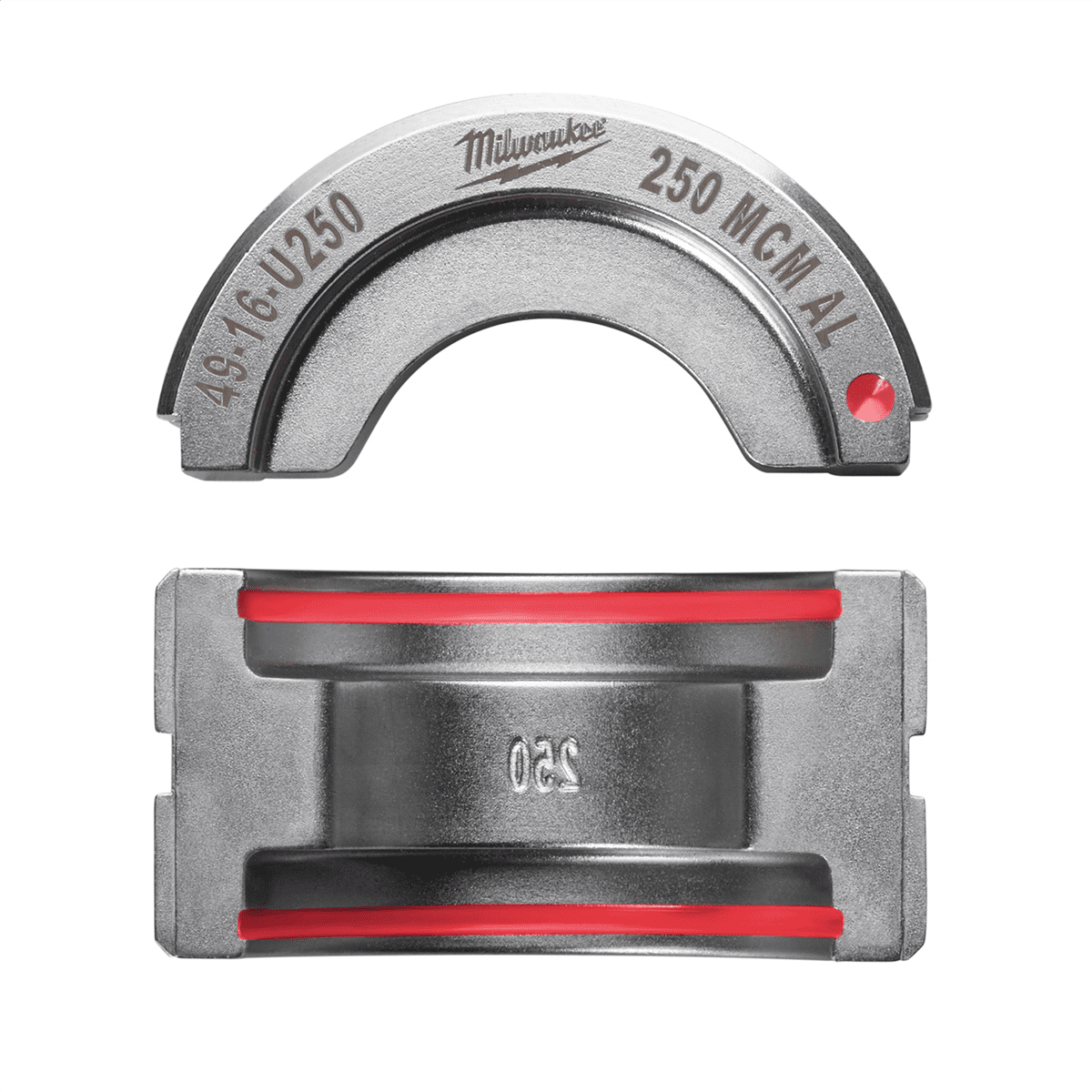 Milwaukee Tool 250 MCM Aluminum U Style Die - Walmart Business Supplies