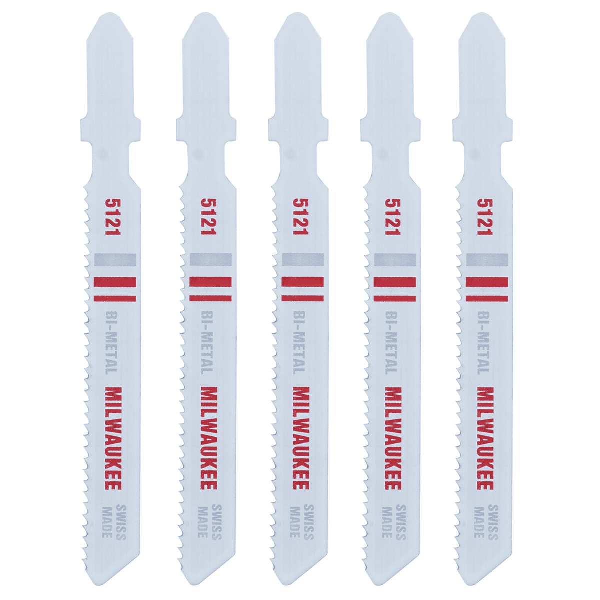 Milwaukee Tool 3" 18 TPI Bi-Metal Jig Saw Blade (5 PK) - Walmart.com