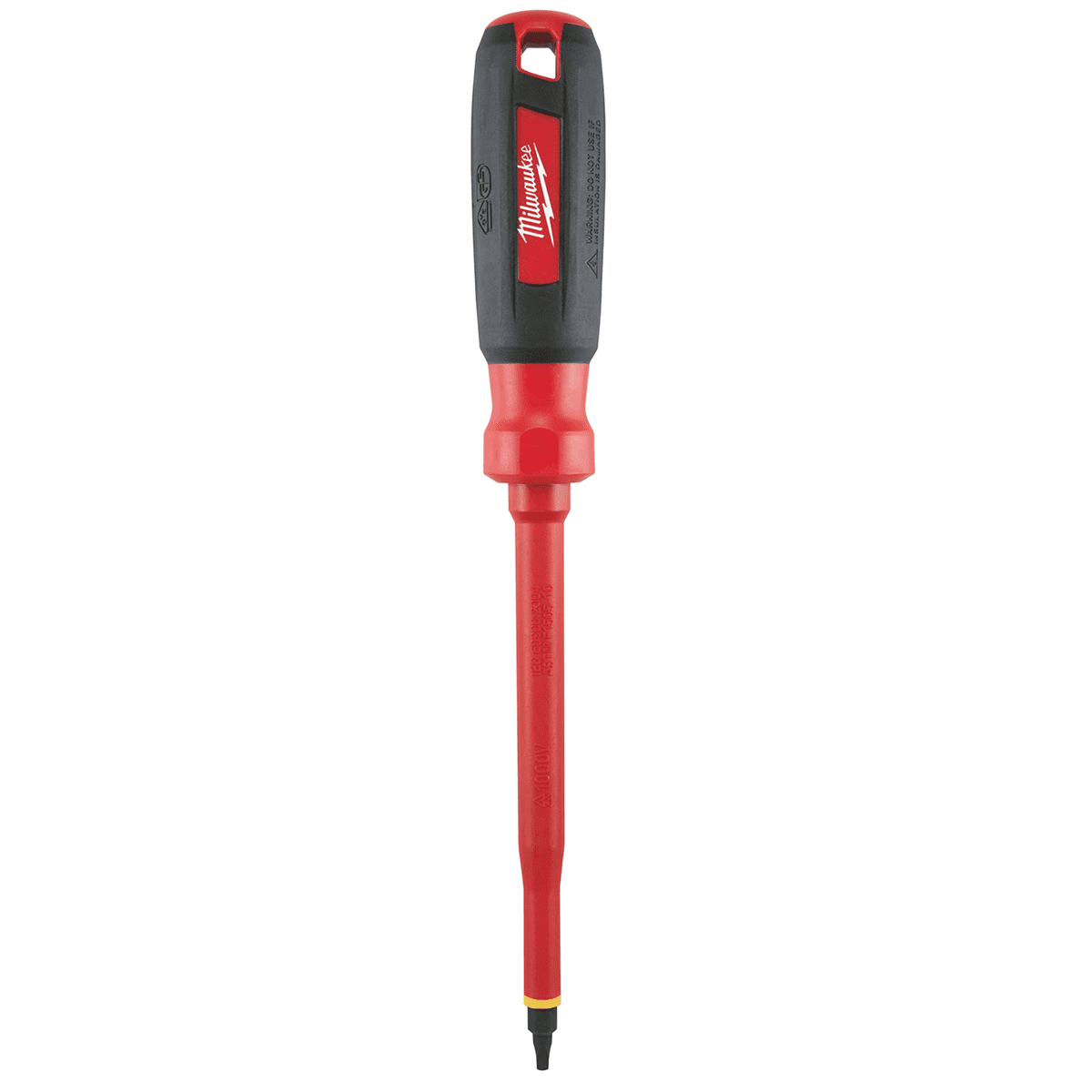 Milwaukee Tool #3 Square - 6" 1000V Insulated Screwdriver - Walmart.com