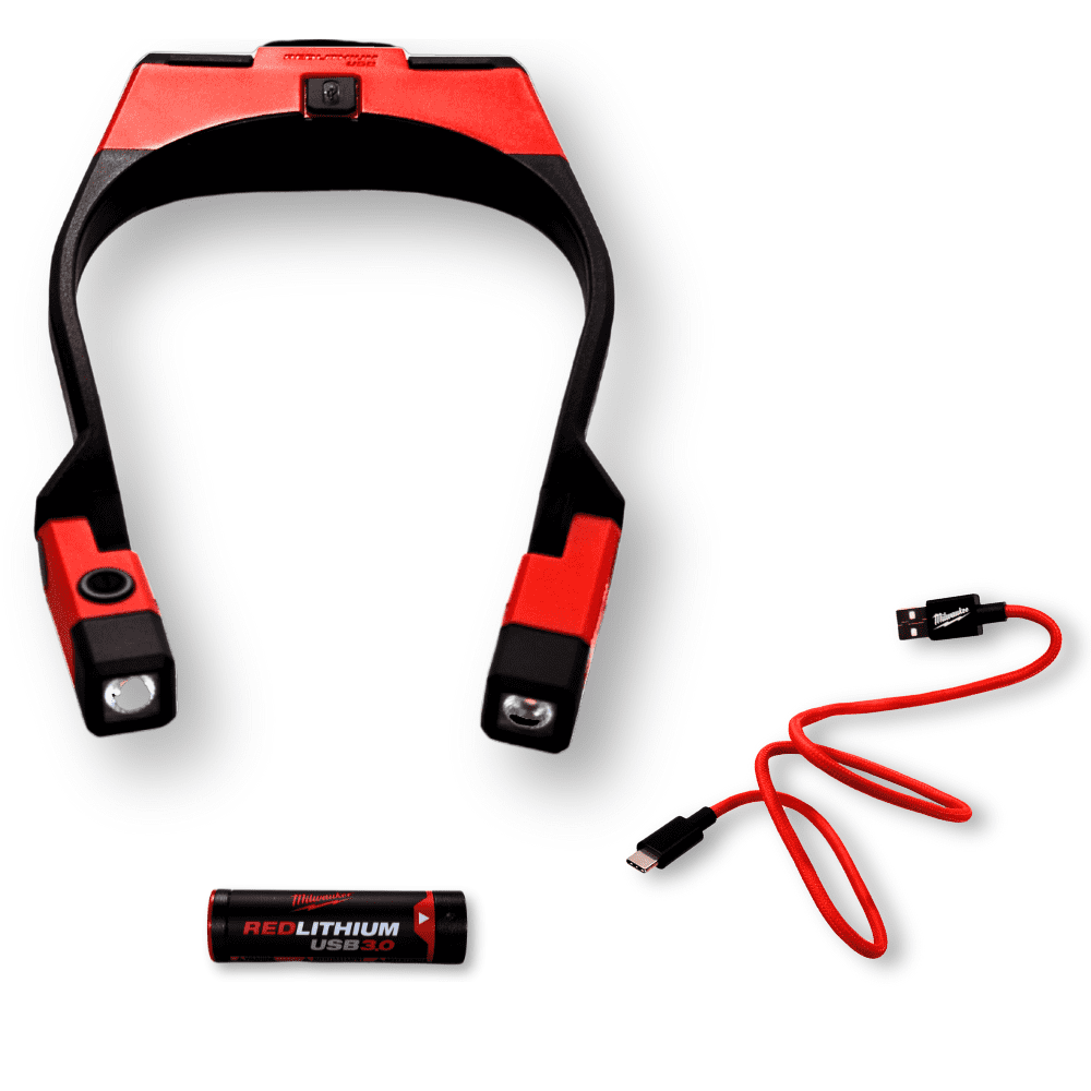 Milwaukee Tool 400L Neck Light - USB Charging Cord Included - Walmart.com