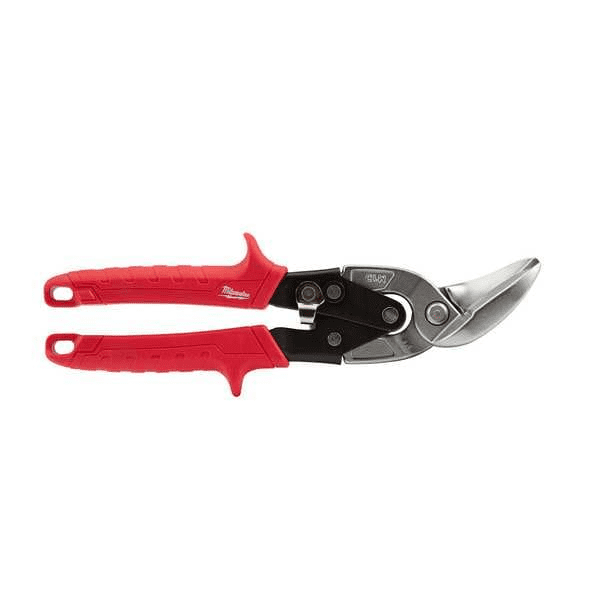 Milwaukee Tool Aviation Snips Left Cutting Offset Metal Shears Steel ...