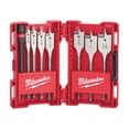 Milwaukee Tool Flat Boring Bit 6" Universal Set - 8PC - Walmart.com
