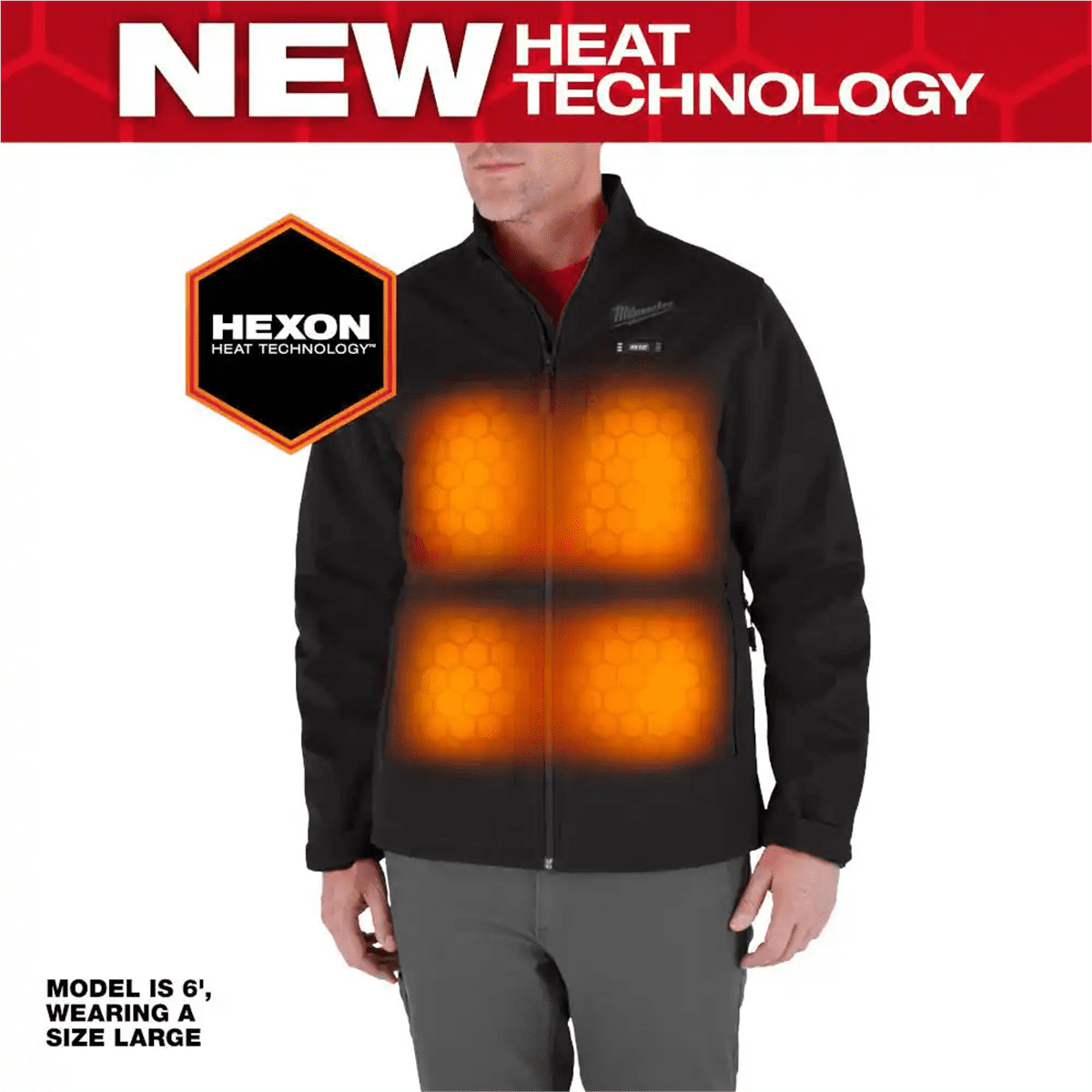 Milwaukee Tool M12 Heated TOUGHSHELL Jacket Kit, Black, Medium ...