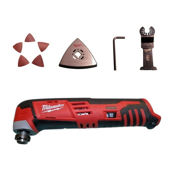 Milwaukee M12 Oscillating Multi-Tool, Cordless, Variable Speed, Cutting ...