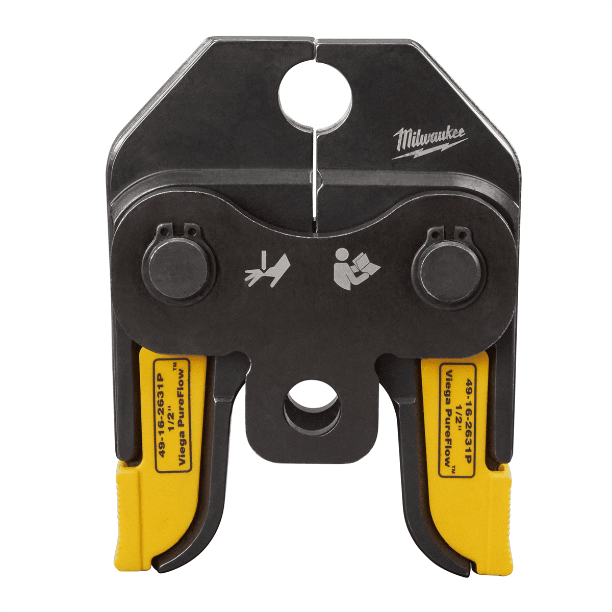 Milwaukee Tool M18 1/2" Viega PureFlow Jaw for M18 Short Throw Press ...