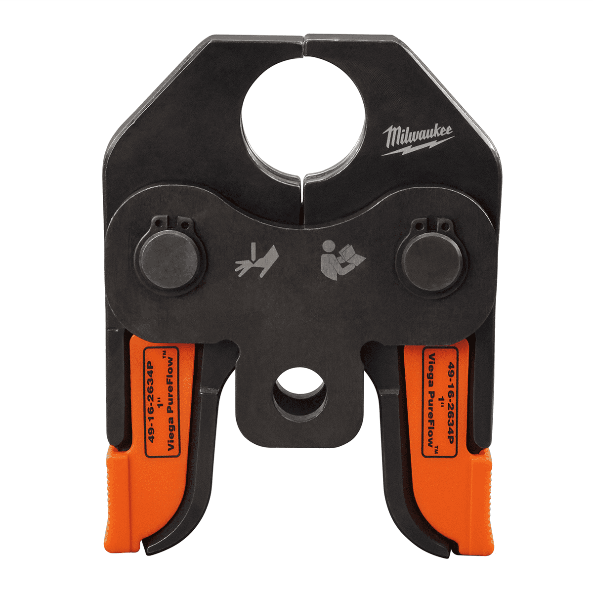 Milwaukee 49-16-2634P M18 1 in. Viega PureFlow Jaw for M18 Short Throw ...