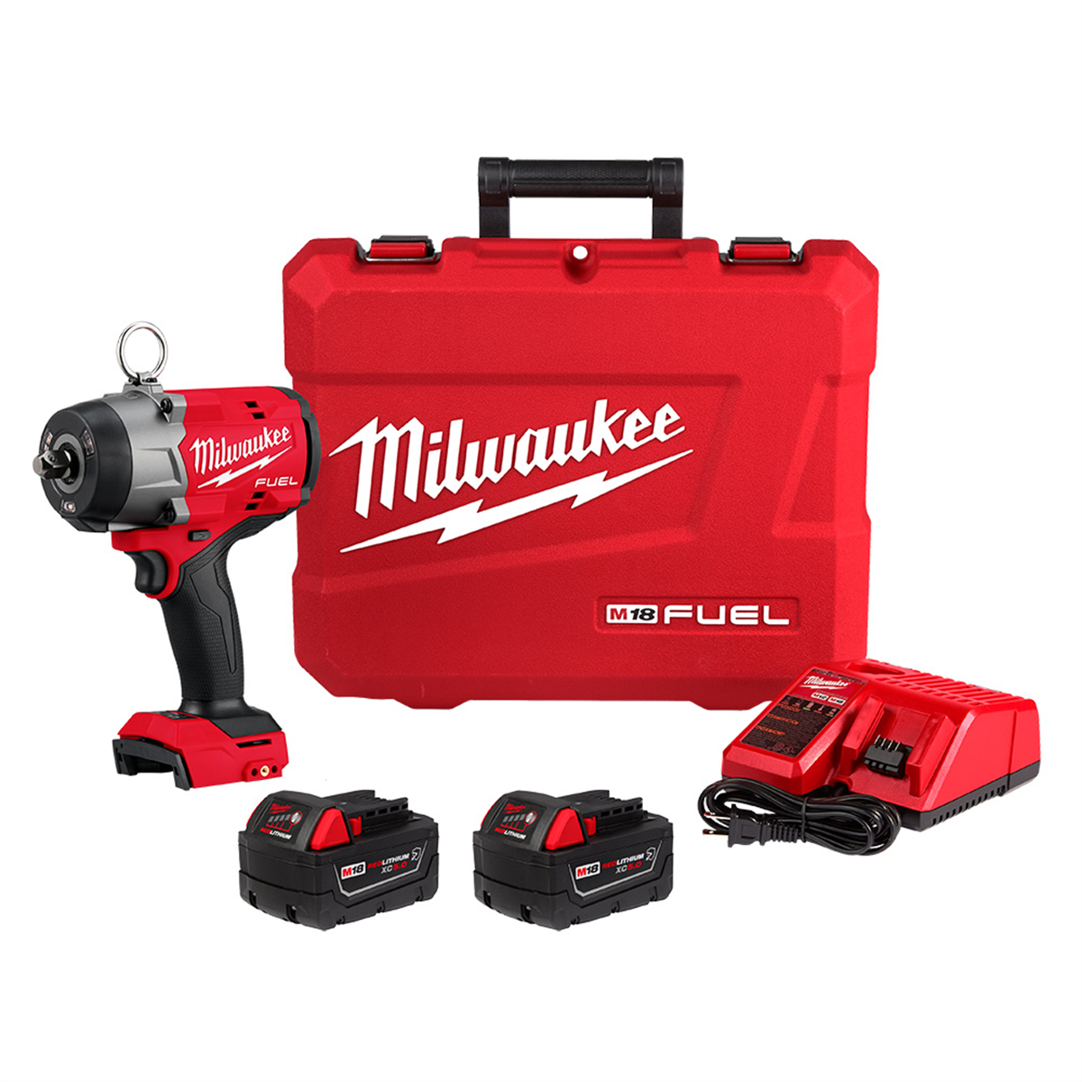 Milwaukee Tool M18 FUEL 1/2" High Torque Impact Wrench w/ Pin Detent ...