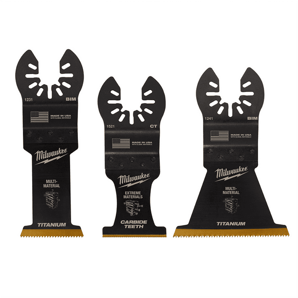 Milwaukee Tool Milwaukee OPEN-LOK 3PC MULTI-MATERIAL CUTTING MULTI-TOOL ...