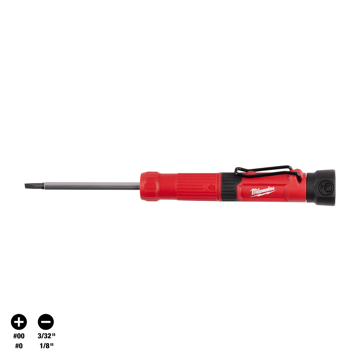 Milwaukee Tool 4-in-1 Pocket Precision Multi-Bit Screwdriver - Walmart.com