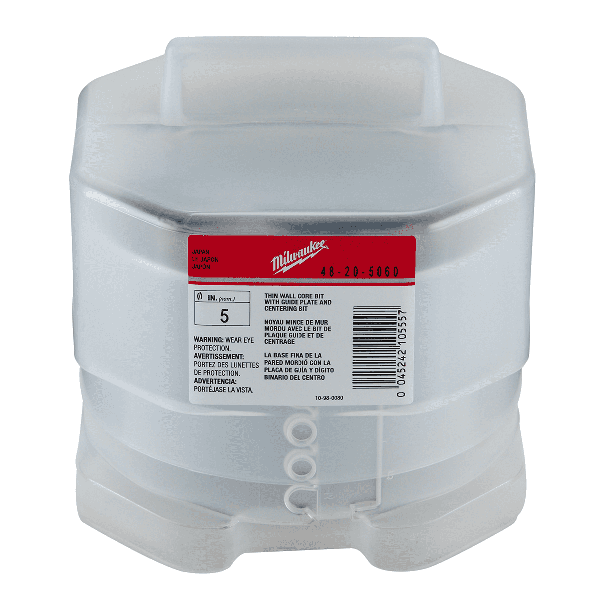 Milwaukee Tool SDS-MAX and SPLINE Thin Wall Carbide Tipped Core Bit 5 ...