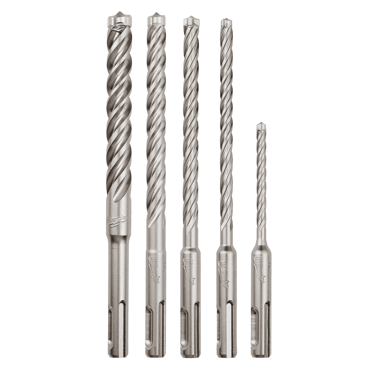 Milwaukee Tool SDS-PLUS 4CT MX4 5 PC KIT - Walmart.com