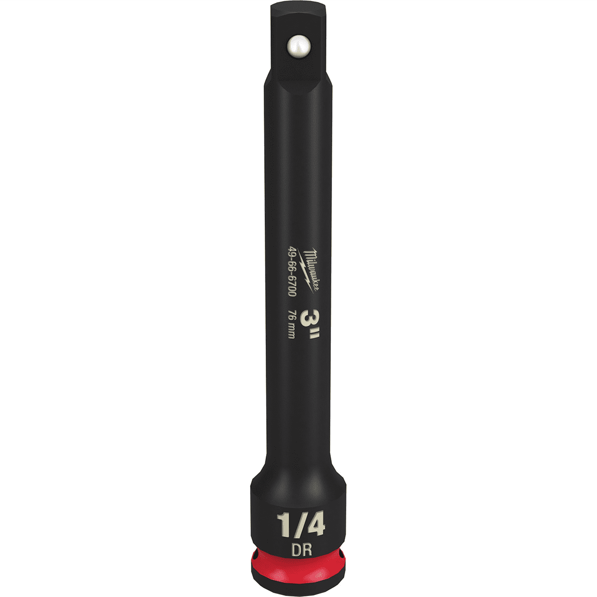 Milwaukee Tool SHOCKWAVE Impact Duty 1/4" Drive 3" Extension - Walmart.com