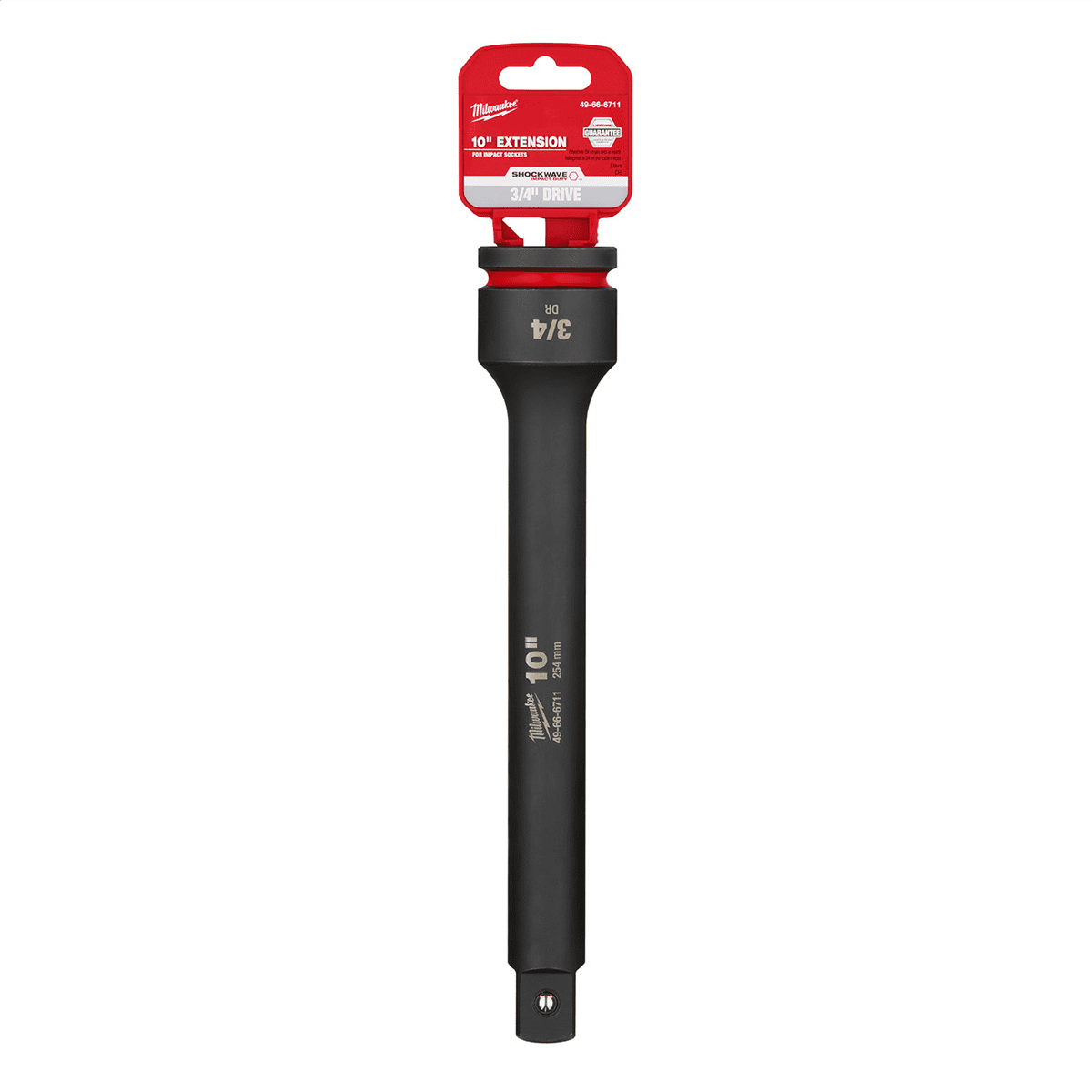 Milwaukee Tool SHOCKWAVE Impact Duty 3/4" Drive 10" Extension - Walmart.com