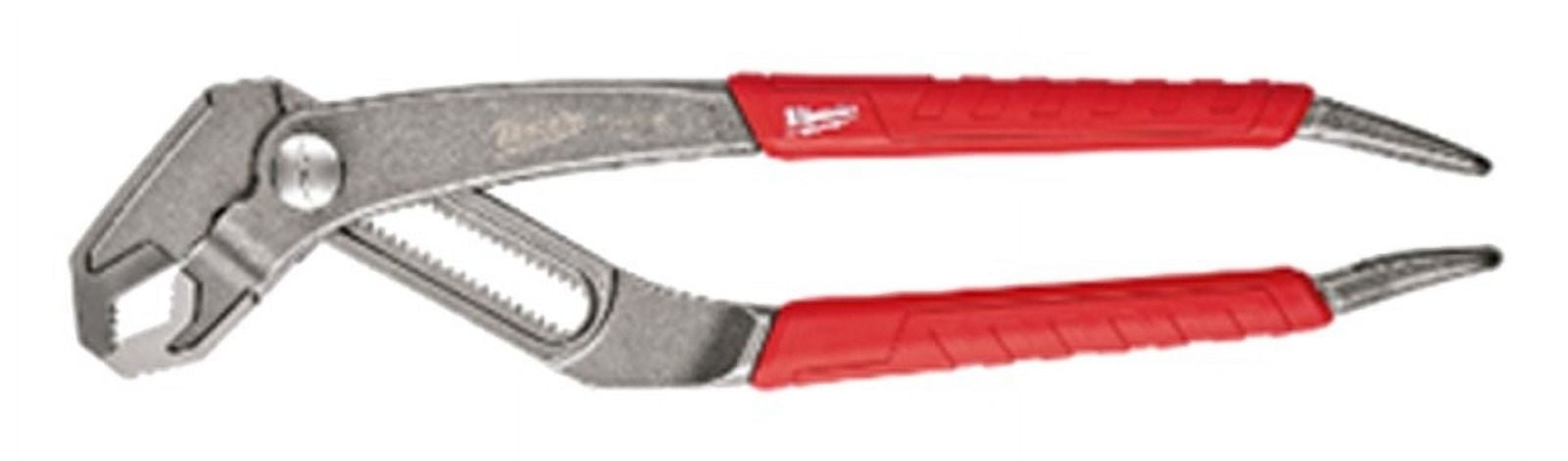 Milwaukee 48-22-6210 Plier, 10 in OAL, Red Handle, Comfort Grip Handle ...