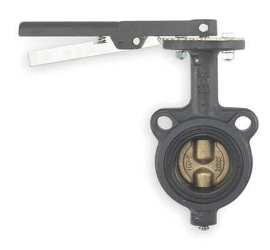 Milwaukee Valve Butterfly Valve,Wafer,3 In,Cast Iron CW223E 3 - Walmart.com