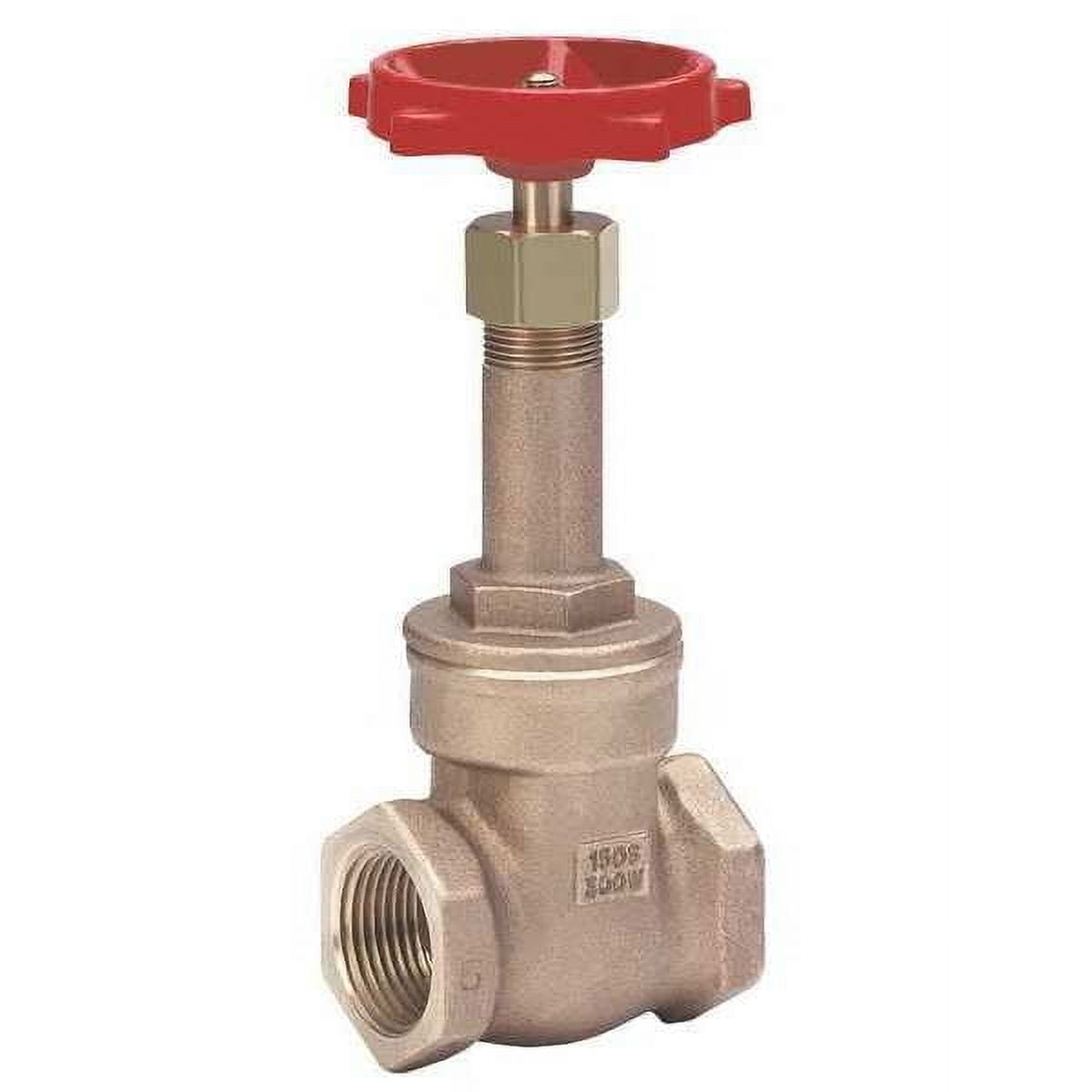 Milwaukee Valve Gate Valve,1/2",Bronze,NPT 148 1/2 - Walmart.com
