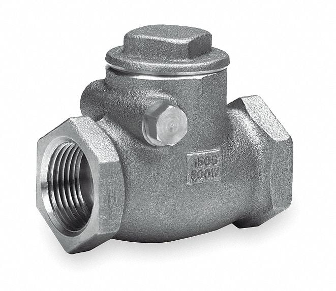 Milwaukee Valve Swing Check Valve,4.75 in Overall L 515 2 - Walmart.com